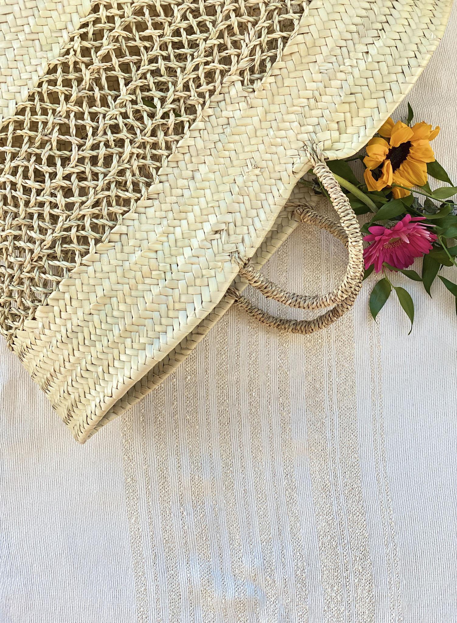 Straw Beach Basket Band Lace – Scents & Feel